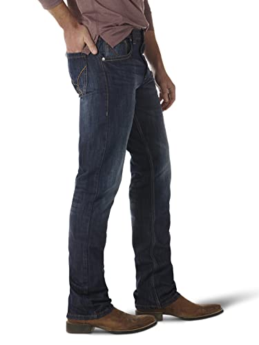 Wrangler mens 20x No. 42 Vintage Boot Cut jeans, River Denim, 34W x 36L US