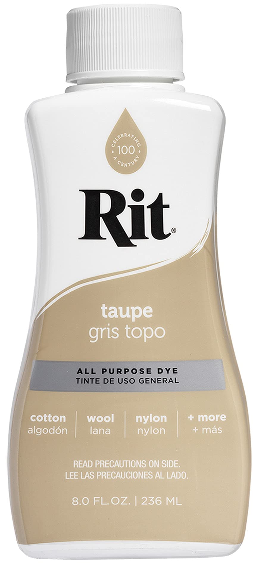 Rit+Dye+Liquid+8+Ounces+Taupe+8-88340+(3-Pack)3