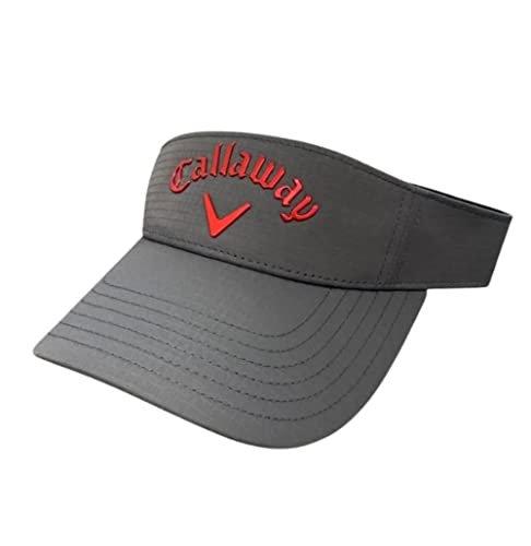 Callaway Unisex Adult High Crown Visor, Charcoal 24