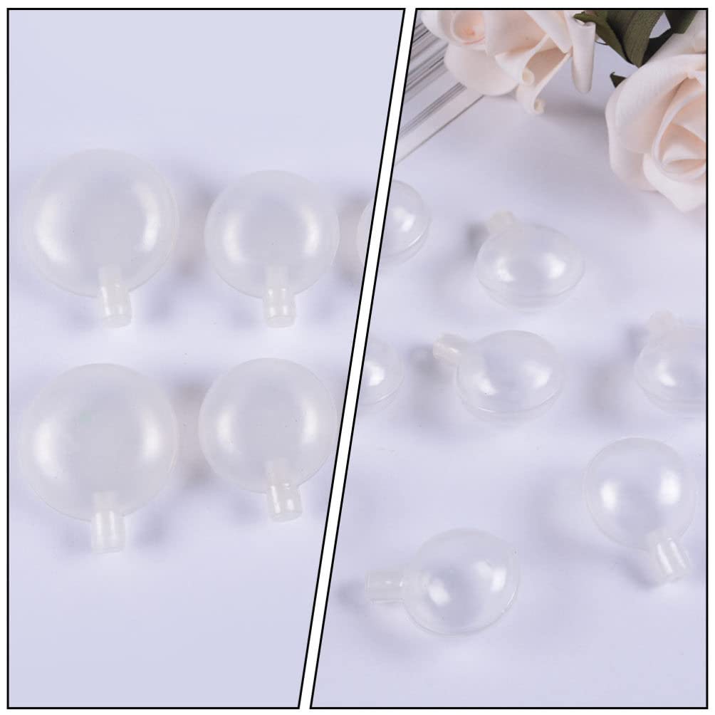 Toyvian 100pcs Rattle Box Repair Toy Squeakers Rattle Balls Rattles Boxes Mixed for Sewing in Noise Maker Insert Pet Baby Toys 27mm