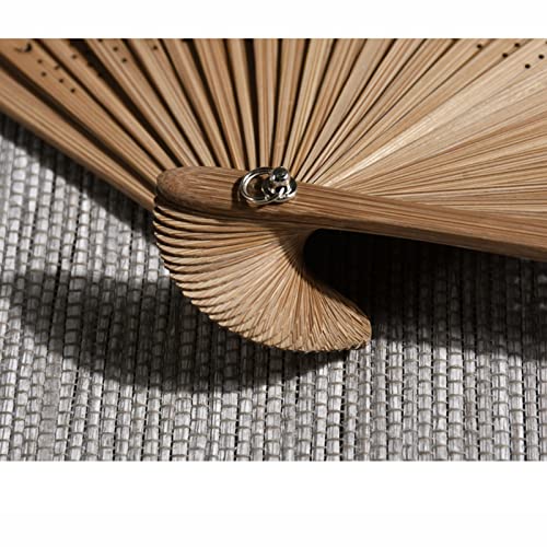 Fringed Folding Fan Hand Fan Pocket Fan Retro Bamboo Handle Fan Wedding Summer Party Dancing Cosplay Vintage Style