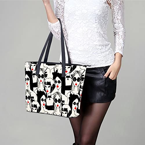 Womens Handbag Girls Leather Tote Bag Top Handle Satchel Bags For Lady