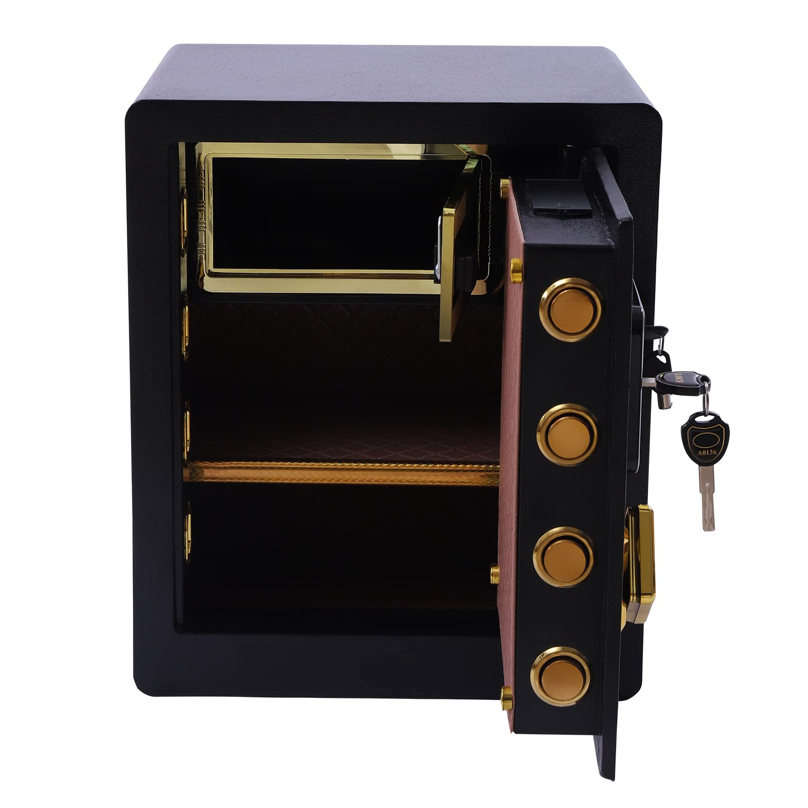 Leblett 51.55Lb Keypad Lock,Large Capacity Storage Case, Wall Mount Organizer,Home/Office Use
