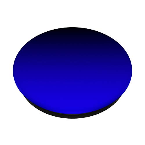 Pretty Gradient Aesthetic Colorful Blue & Black Ombre Color PopSockets PopGrip: Swappable Grip for Phones & Tablets
