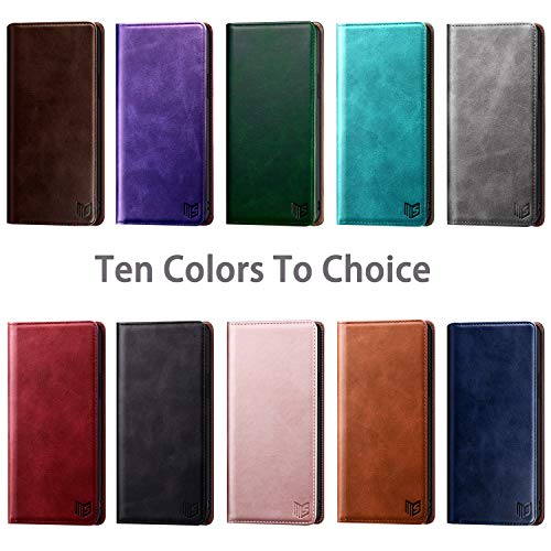 SUANPOT for Samsung Galaxy S20 FE Leather Wallet case with RFID Blocking Credit Card Holder, Flip Folio Book PU Cell Phone Cover for S20FE 5G Shockproof case Pocket for Men for Women 6.5 Light Brown