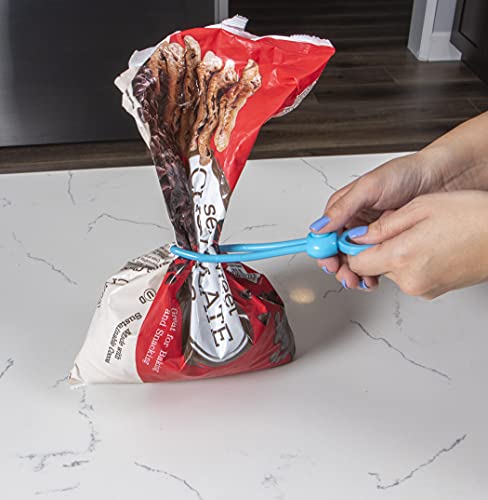 Fresh Fare Innovative Chip Clip Replacement Keep Snacks Fresh, Standard, Blue, Green, Red
