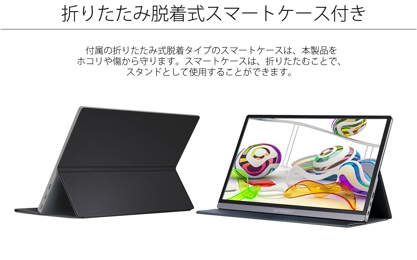JAPANNEXT JN-MD-IPS1563FHDR 15.6-Inch FHD Mobile Monitor USB Type-C Mini HDMI