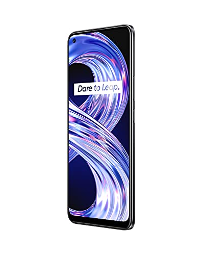 Realme 8 4G Dual SIM 64GB ROM + 4GB RAM (GSM Only | No CDMA) Factory Unlocked 4G/LTE Smartphone (Cyber Black)-International Version