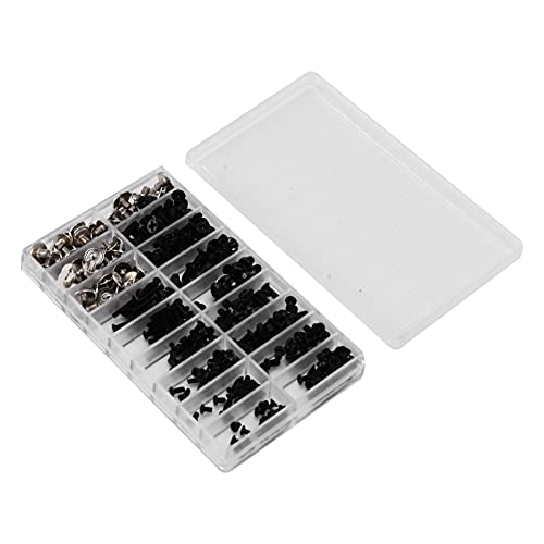 Computer Screws Kit Alloy Steel Micro Cross Screw Assortment Set M2 M2.5 M3 Fasteners,360Pcs