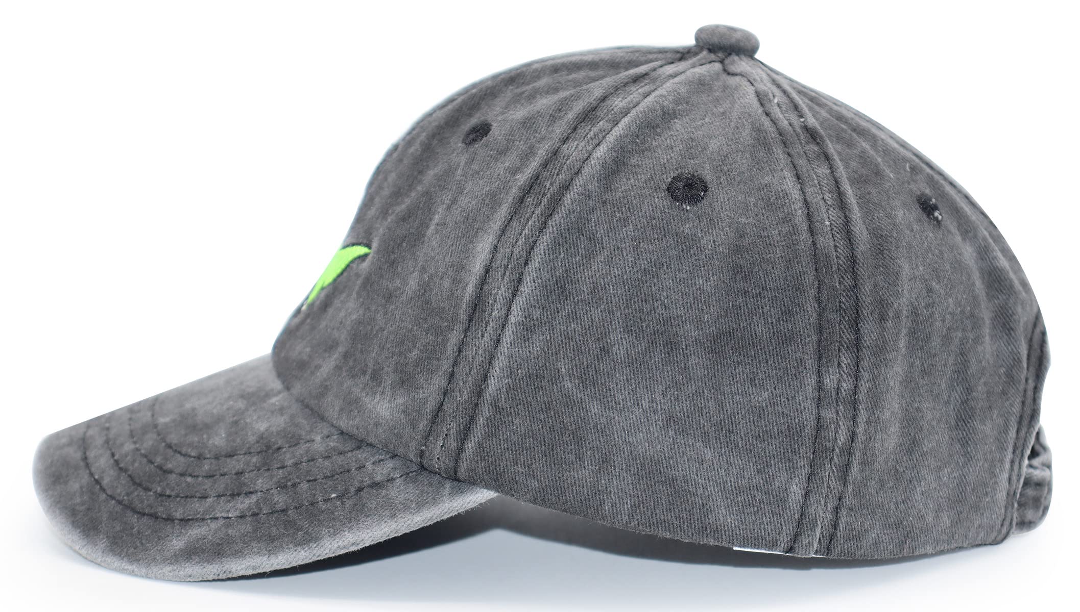 Kids Baseball Cap, Cute Dinosaur Birthday Gift for Boys and Girls, Adjustable Washed Embroidered T Rex Toddler Hat