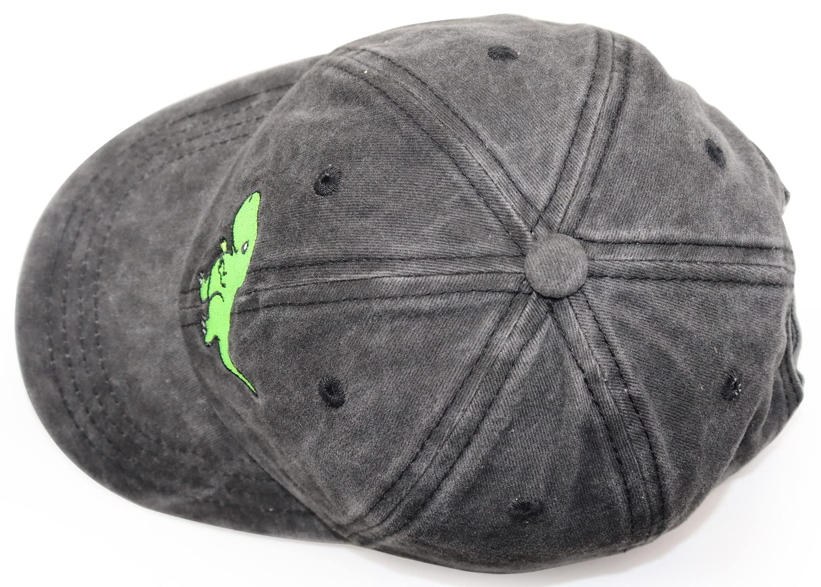 Kids Baseball Cap, Cute Dinosaur Birthday Gift for Boys and Girls, Adjustable Washed Embroidered T Rex Toddler Hat