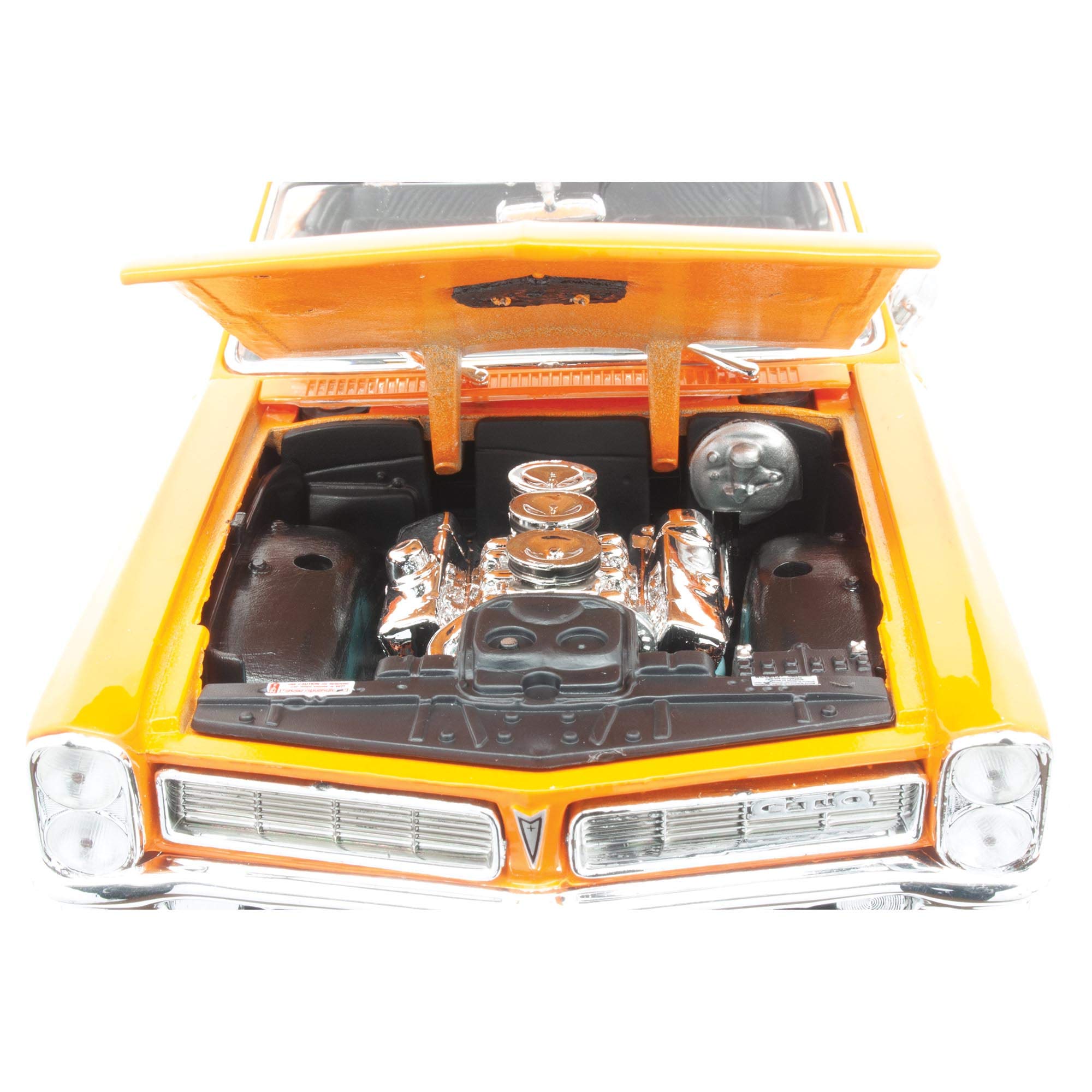 Maisto 1:18 Scale 1965 Pontiac GTO (Hurst Edition) Diecast Vehicle (Colors May Vary)