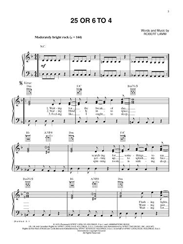 Alfred's Easy Piano Songs -- Classic Rock: 50 Hits of the '60s, '70s & '80s