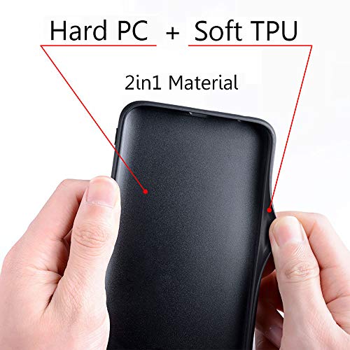 AIORIA for Samsung Galaxy A71 5G Case (Not Fit A71 4G), 6.7 inch Premium PU Leather Cover Retro Business Design Full Protective case for Samsung a71 5g (Black)