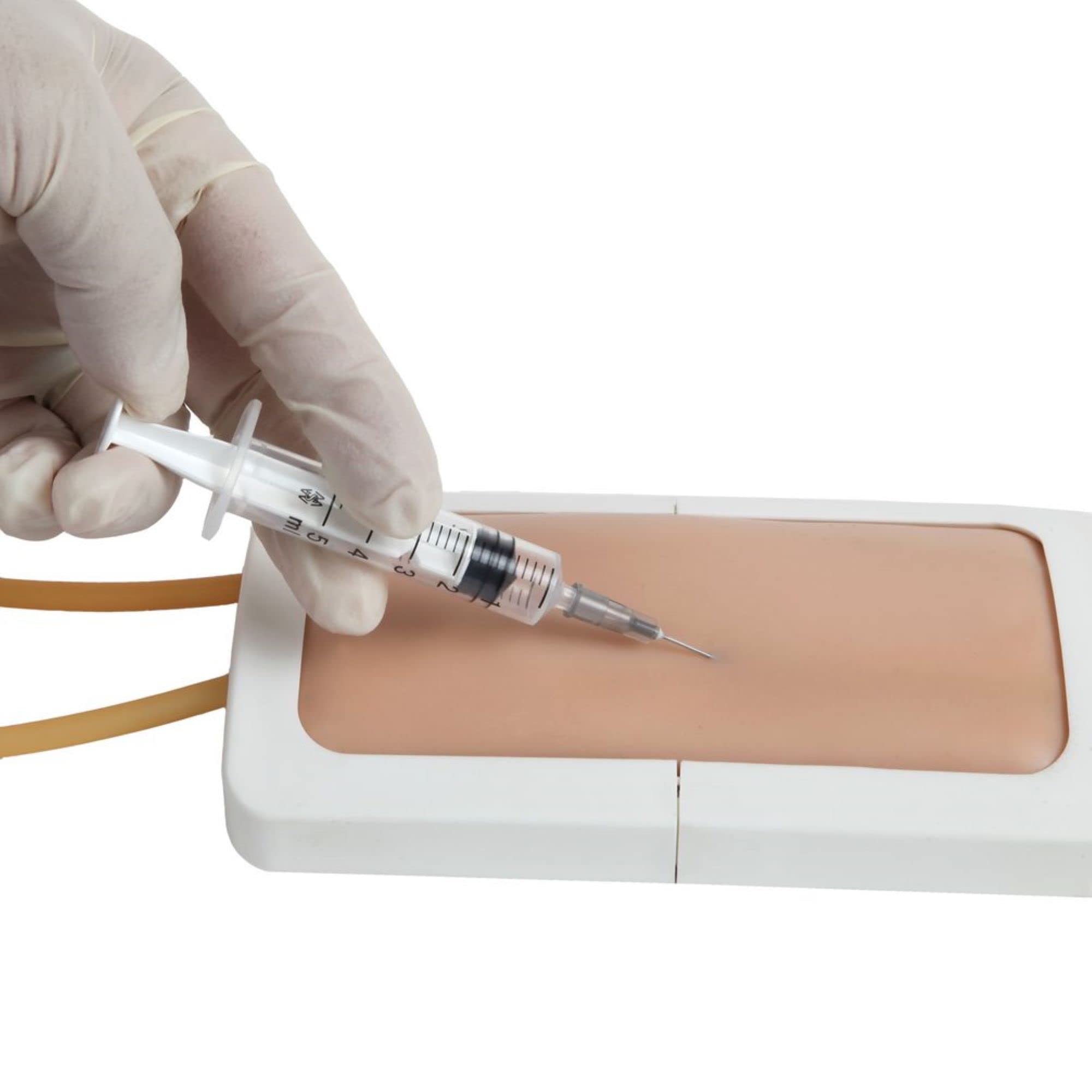 Anatomy Lab Parenteral Medication Training Kit with Injection Pad, 60 Piece Kit Practice to Perfect Venious and Injection Medication Preparation and Administration, Venipuncture and Injection Skills