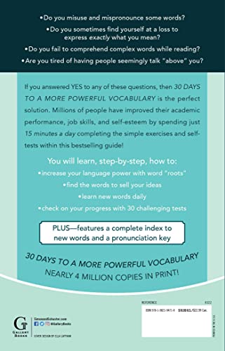 30 Days to a More Powerful Vocabulary