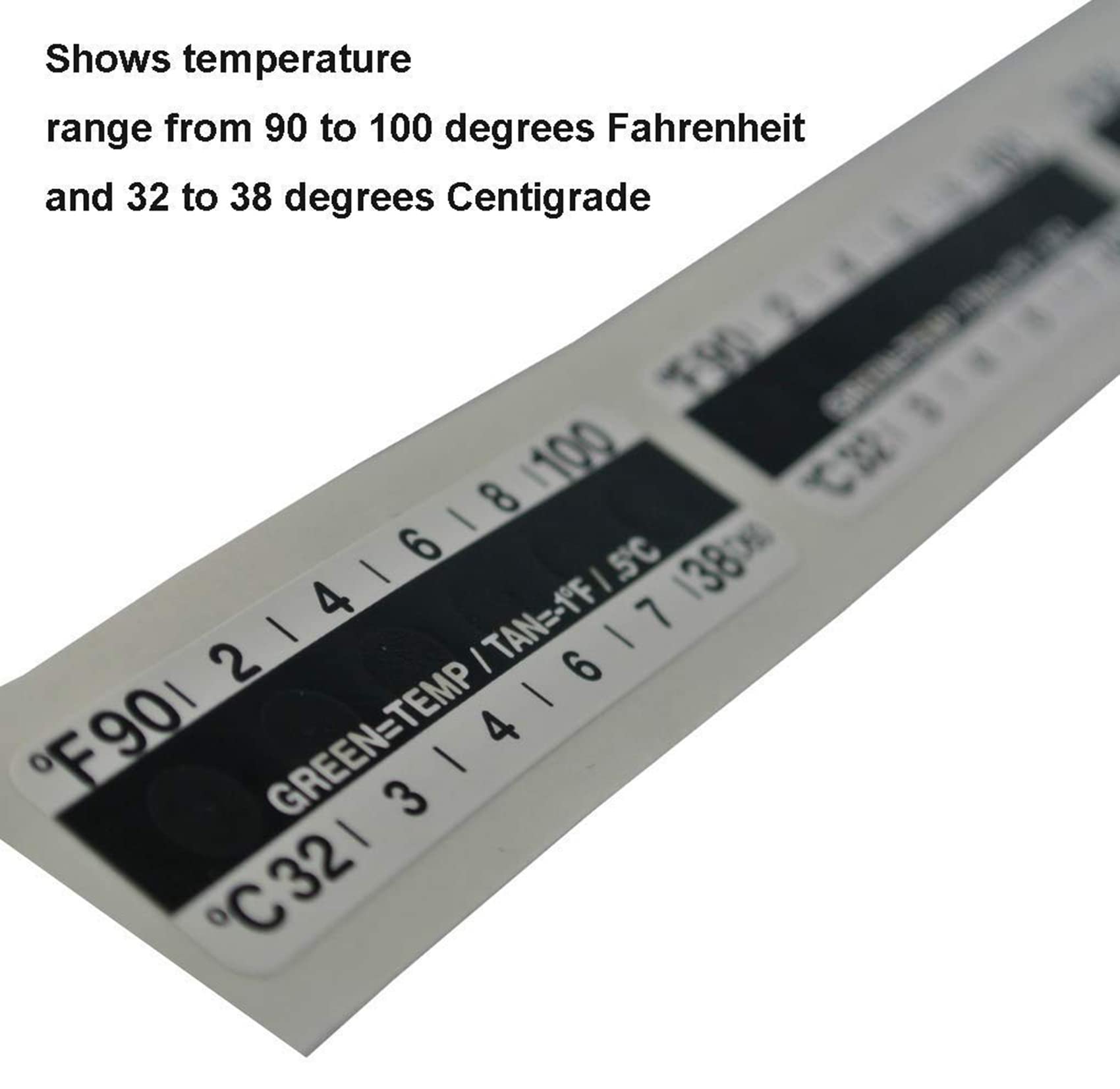 iTauyees 10 X Temperature Strips for Urine Drug Testing, Measurement Range: 32℃-38℃ (not Used as Body Temperature Measurement)