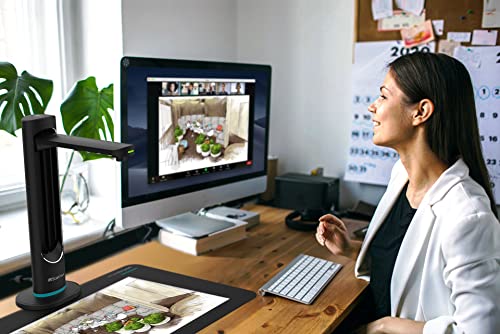 IRIScan Desk 6 Business-Prof.Document,Receipt,Book Scanner,Auto-Flatten & Deskew,32MP,Capture 11x17in,136 Languages OCR,Text to Speech,PDF/Search,PDF/Word/Tiff/Excel,Video Distance Learning,Win&Mac
