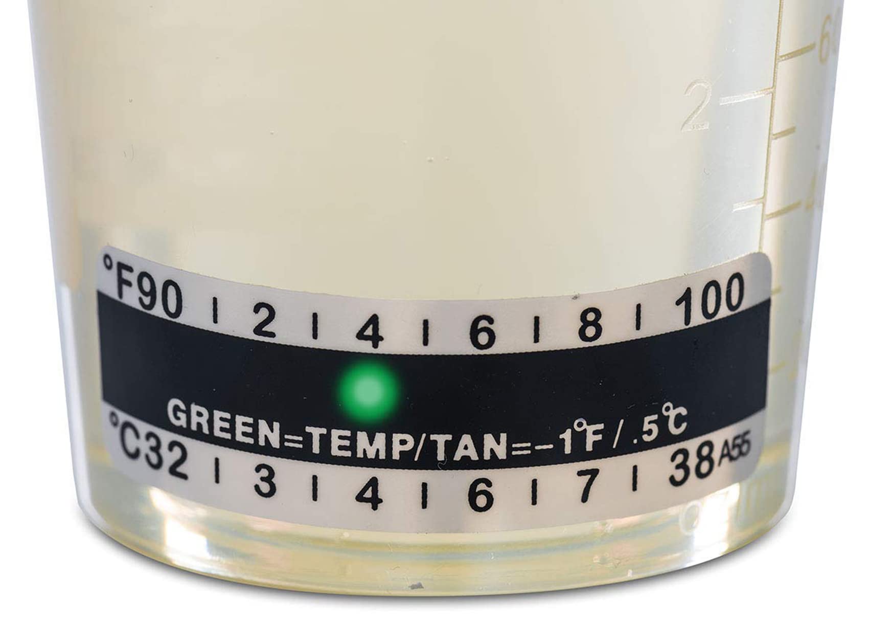 iTauyees 10 X Temperature Strips for Urine Drug Testing, Measurement Range: 32℃-38℃ (not Used as Body Temperature Measurement)