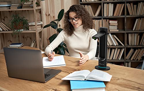 IRIScan Desk 6 Business-Prof.Document,Receipt,Book Scanner,Auto-Flatten & Deskew,32MP,Capture 11x17in,136 Languages OCR,Text to Speech,PDF/Search,PDF/Word/Tiff/Excel,Video Distance Learning,Win&Mac