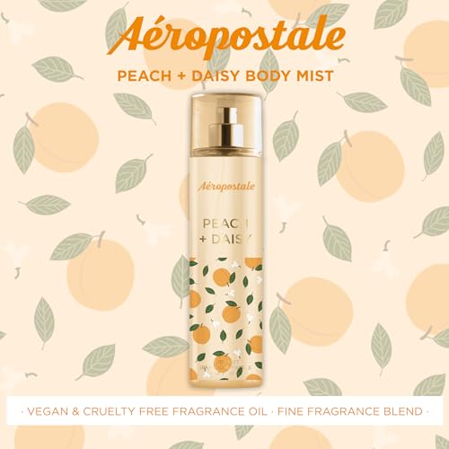 Aeropostale Peach + Daisy Body Mist, 8 fl. oz