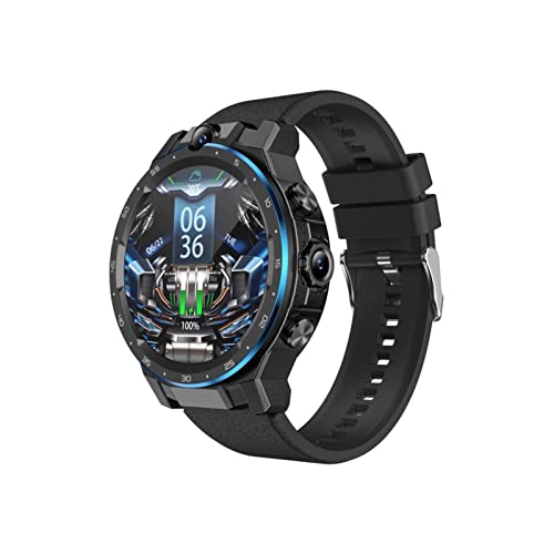 JAITEA New 6GB +128GB Smartwatch 4G GPS WiFi Dual-Camera Sports Bluetooth Talking Smartwatch Dual System Music NFC Men