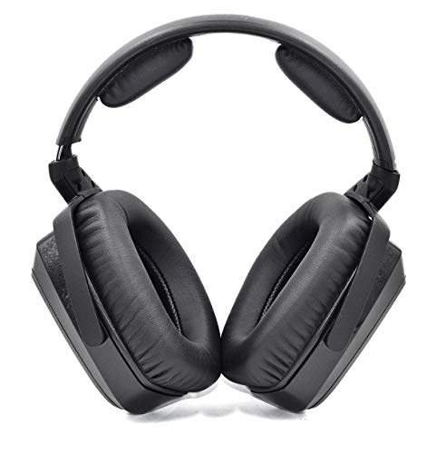 defean RS165 175 185 195 Upgrade Quality Ear Pads Replacement Ear Cushion Foam Compatible with Sennheiser HDR RS165,RS175, RS185,RS195 RF Wireless Headphone,Added Thicknes(Protein Leather)