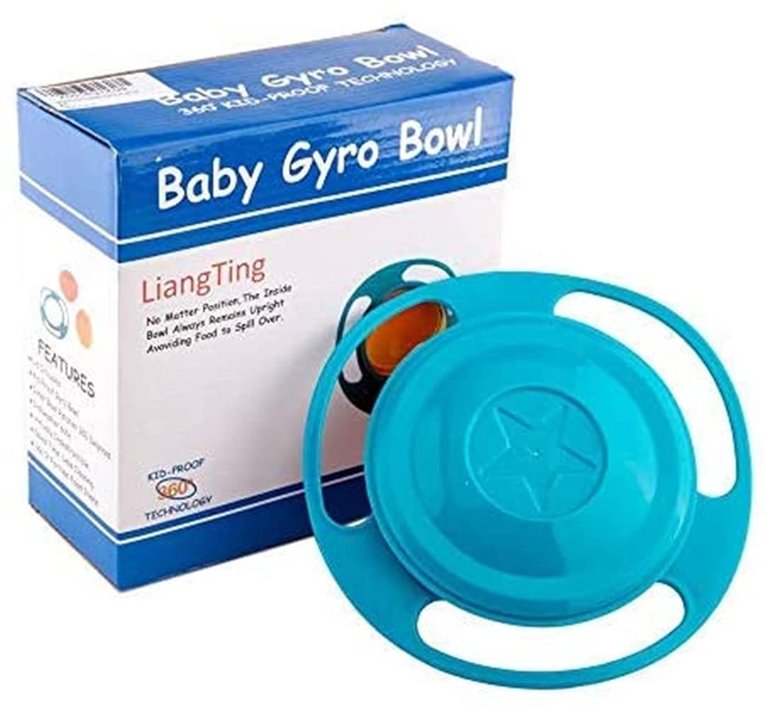 360 Spill Resistant Gyro Bowl with Lid…