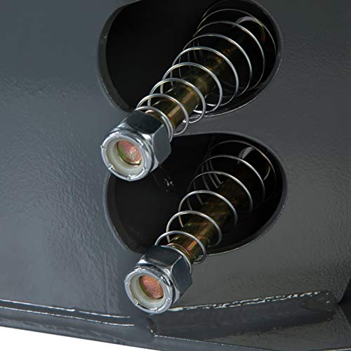 ECOTRIC Gooseneck Trailer Hitches Compatible with 2014-2018 Dodge Ram 2500 Gray Powder Coated