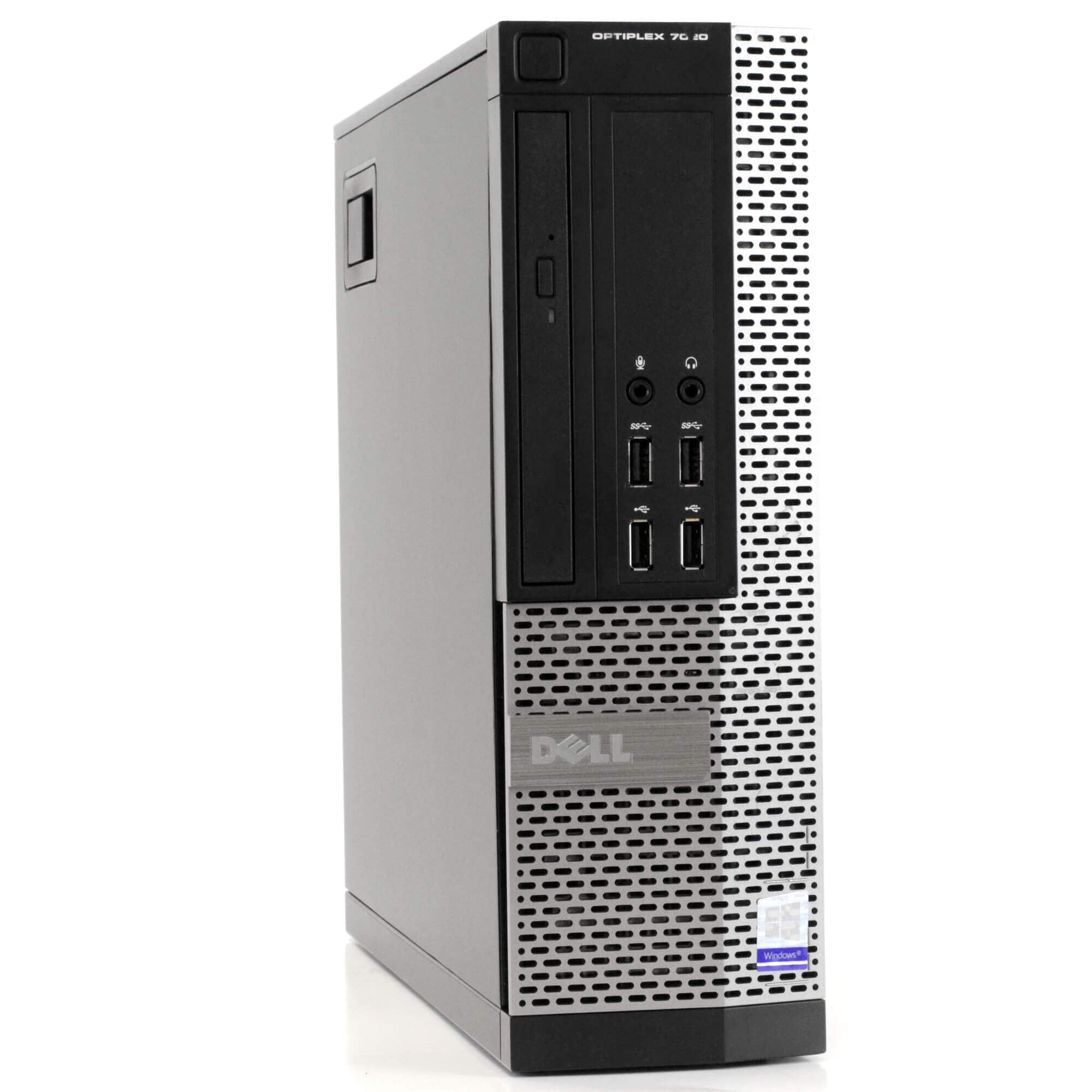 Dell Optiplex 7020 Business Desktop Computer, Intel Quad Core i5, 16GB DDR3 RAM, 1TB HDD, DVD-ROM, Windows 10 Pro, RGB Speakers, Webcam, New 24-inch Monitor (Renewed)
