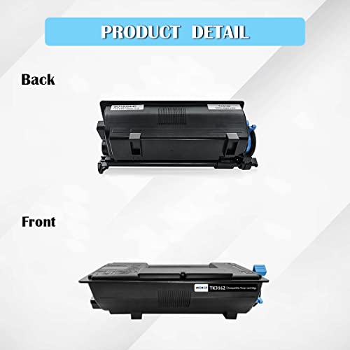 ASEKER Compatible TK3162 TK-3162 TK 3162 1T02T90US0 Toner Cartridge for Kyocera EcoSys P3045dn P3050dn P3055dn P3060dn P3145dn M3145dn M3145idn M3645dn M3645idn Printers 12500 Pages Black