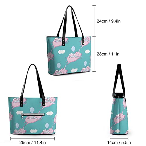 Womens Handbag Pigs Leather Tote Bag Top Handle Satchel Bags For Lady