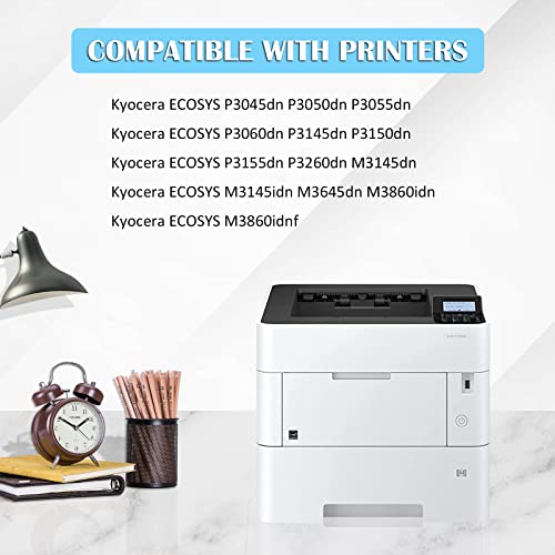 ASEKER Compatible TK3162 TK-3162 TK 3162 1T02T90US0 Toner Cartridge for Kyocera EcoSys P3045dn P3050dn P3055dn P3060dn P3145dn M3145dn M3145idn M3645dn M3645idn Printers 12500 Pages Black