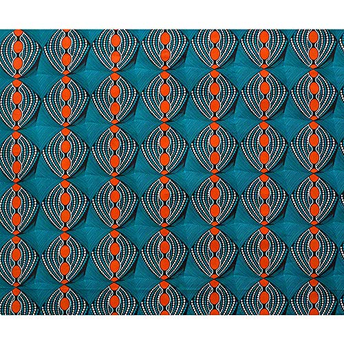 African Fabric 6 Yard Printed Wax Cloth African Ankara Fabric for Party Dress FP6391