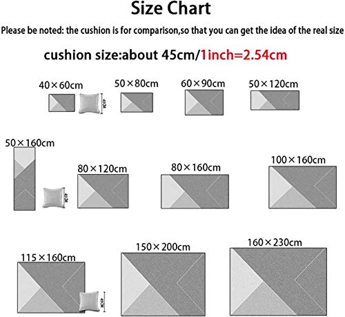 Modern Abstract Rug Light Luxury Carpet Emerald Green Gold Gray Area Rug Easy to Clean Stain Fade Resistant Living Dining Room Rugs,160 * 230CM