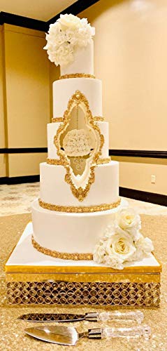 Shape Innovation - Round Cake Dummy Set - The Gardenia - Perfect for wedding cakes, birthday cakes, display cakes, window displays, parties