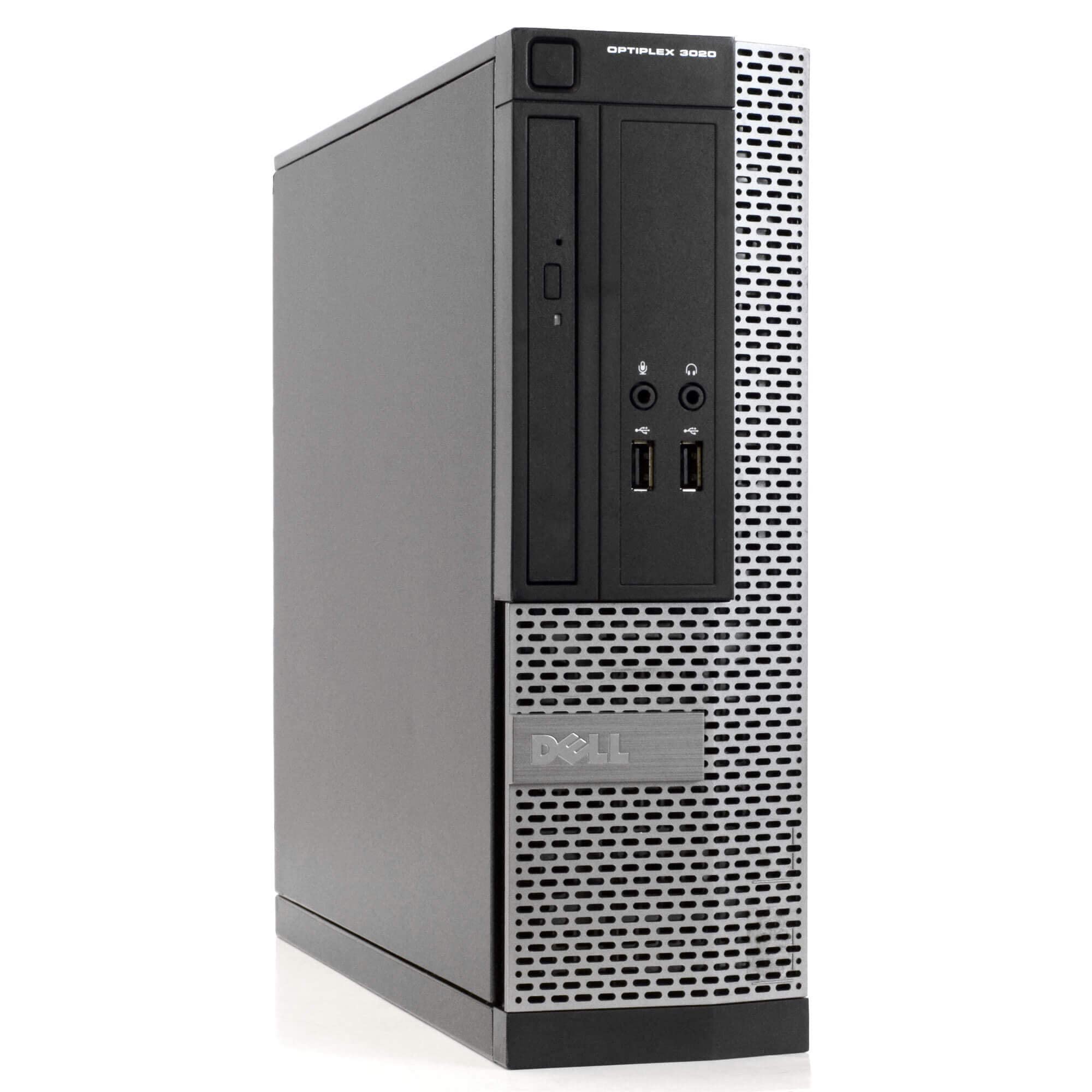 Dell Optiplex 3020 Business Desktop Computer, Intel Quad Core i5, 8GB DDR3 RAM, 500GB HDD, DVD-ROM, Windows 10 Home, RGB Speakers (Renewed)