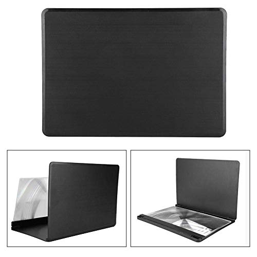 EBTOOLS Phone Screen Magnifier, 12In HD Video Amplifier Cell Phone Stand, Suitable for Indoor, Camping, Travel