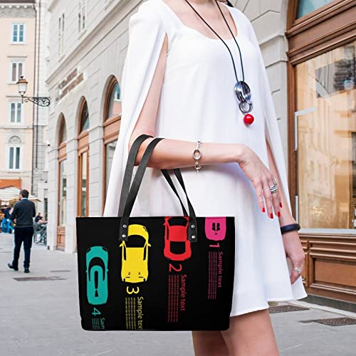 Womens Handbag Car Leather Tote Bag Top Handle Satchel Bags For Lady