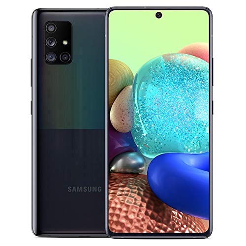 Samsung Galaxy A71 A716U, 5G, US Version, 128GB, 6GB, Prism Cube Black - For T-Mobile Only (Metro, Mint, Ultra)