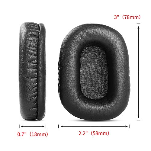 YDYBZB Ear Pads Replacement B450-XT Microphone Foam Compatible with VXI Blueparrott B450-XT B450XT Bluetooth Headset Mod Kit Ear Cushions Cups (Ear Pads + Microphone Foam)
