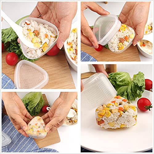 Set of 2 Triangle Sushi Mold, Sushi Mold Rice Mold DIY Tool