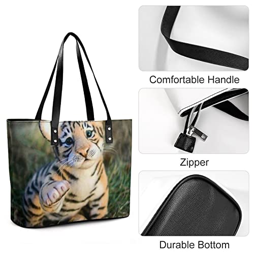 Womens Handbag Cat Leather Tote Bag Top Handle Satchel Bags For Lady