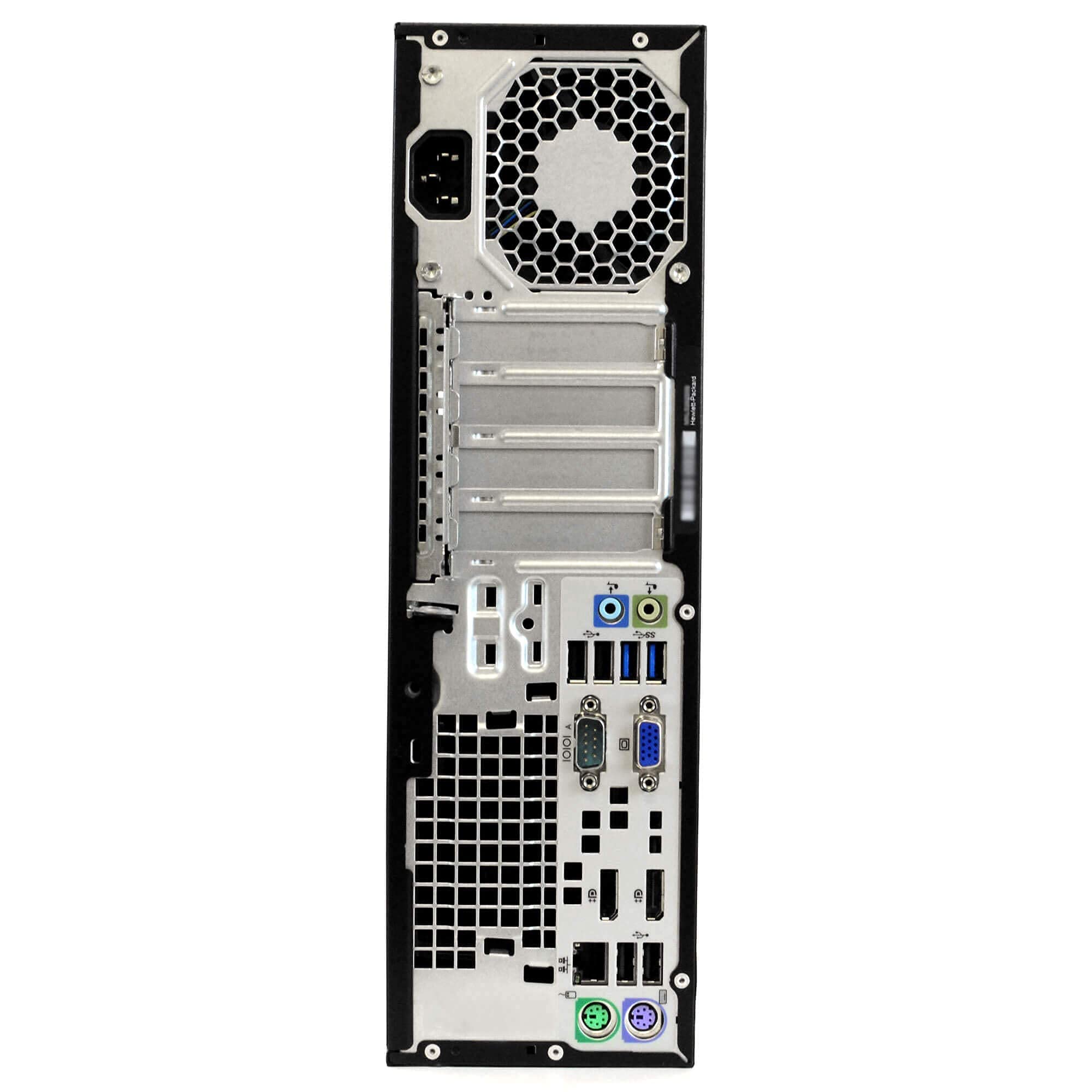 HP EliteDesk 800G1 Business Desktop Computer, Intel Quad Core i5, 8GB DDR3 RAM, 240GB SSD, DVD-ROM, Windows 10 Home, RGB Speakers (Renewed)