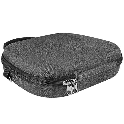 Geekria Shield Headphones Case Compatible with Logitech G430, G432, G230, G933S, G633, G633, G35 Gaming Headsets Case, Replacement Hard Shell Travel Carrying Bag with Cable Storage (Dark Grey)