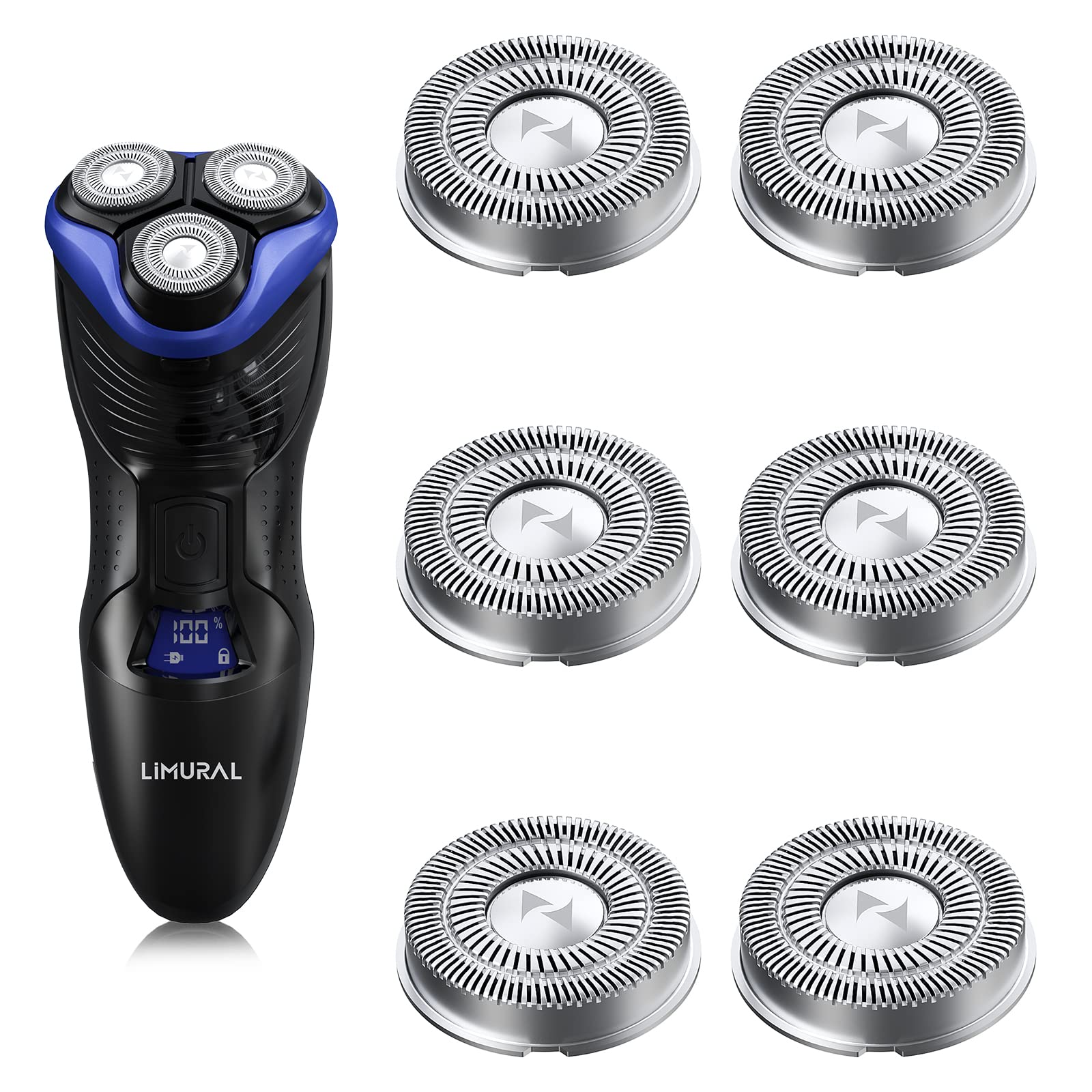 Limural Electric Shaver Razor for Men Replacement Shaver Blades for 8305, 8317 (6PCS)
