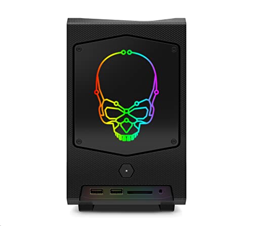 Intel NUC 11 Extreme Mini Desktop NUC11BTMi9 Black i9-11900KB 8-Core, 64GB RAM, 4TB PCIe SSD, UHD, WiFi 6, Bluetooth 5.2, Ethernet LAN (RJ-45), SD Card, Win10P with Hub