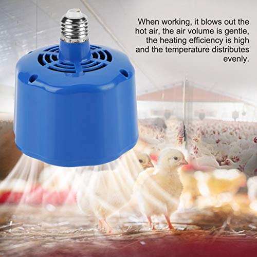 ciciglow Heating Lamp, 100-300W Livestock Heat Lamp LED Chicken Coop Heater Suitable for Keeping Warm for Chickens, Ducks and Other Poultry