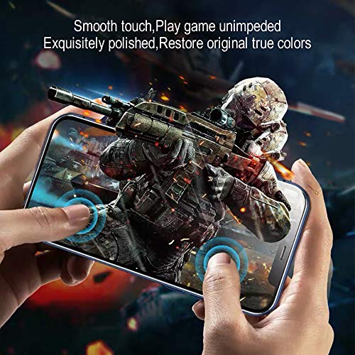 Arae Screen Protector for iPhone Xr/iPhone 11, HD Tempered Glass, Anti Scratch Work with Most Case, 6.1 inch, 3 Pack
