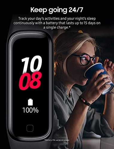 Samsung Galaxy Fit 2 2020 Bluetooth Fitness Tracking Smart Band (Black)
